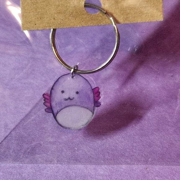 Accessories | Cute Purple Squish Mellow Keychain | Poshmark